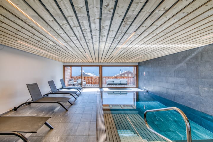 Appartement Supérieur Avec Spa Et Piscine - Champéry