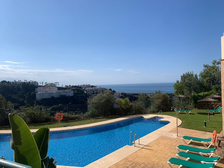 Terrace Overlooking The Mediterranean - Calahonda