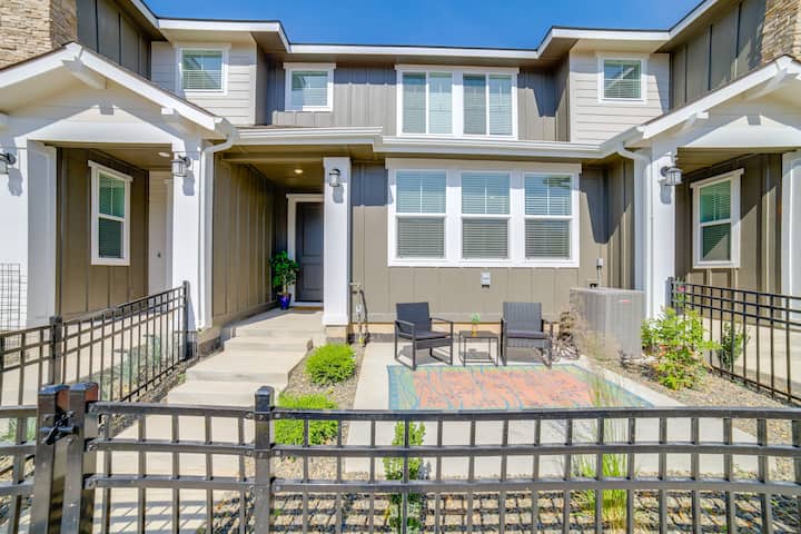 Patio, Park & Peace: 'Skyview Landing' In Eagle! - Eagle Island State Park, Eagle