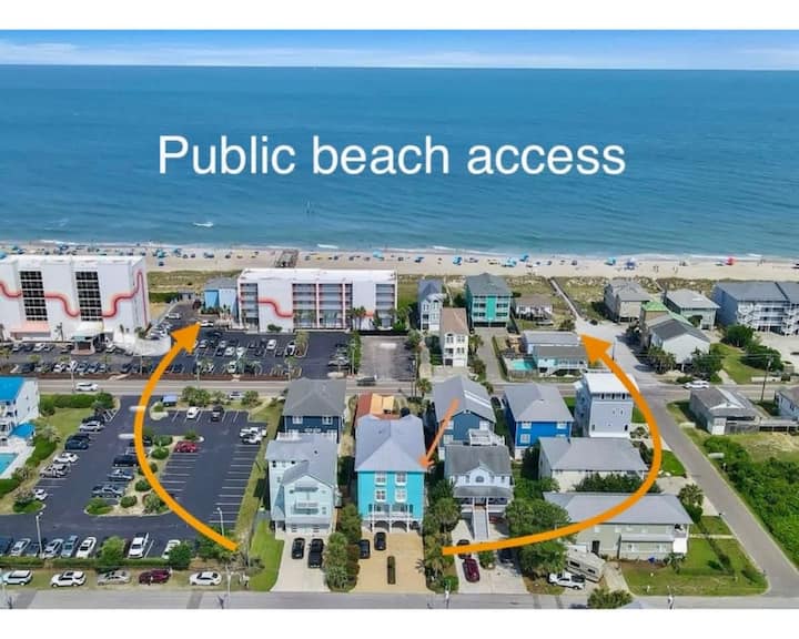 Ocean Views-steps From Beach-elevator-3 Kings-pets - Carolina Beach, NC