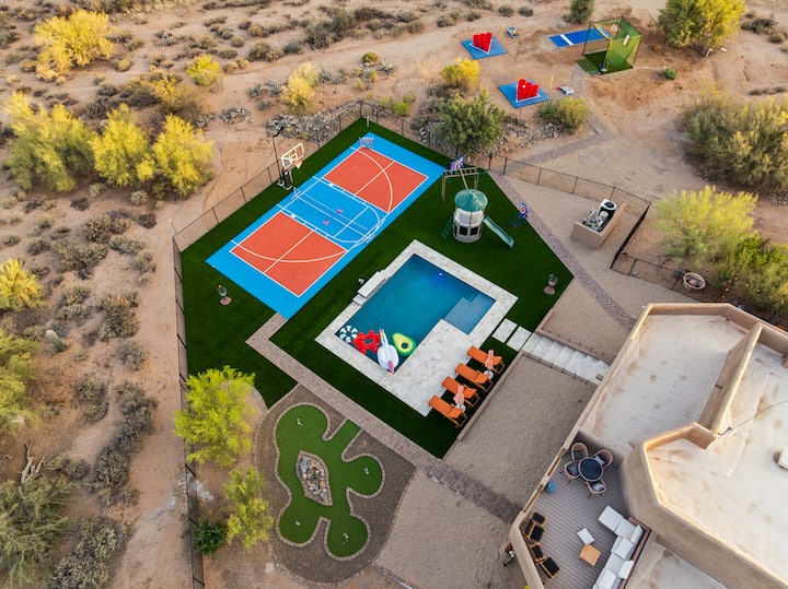 Pool*pickleball*golf*basketball*hot Tub*arcade - Río Verde, AZ