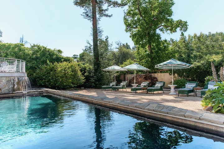 Kenwood Lodge - 5 Br, All En-suite, Heated Pool - St. Helena, CA