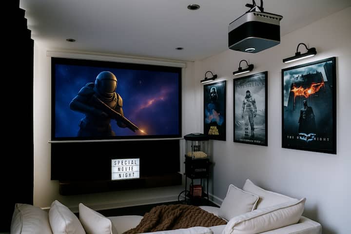 Theater, Game Room And Gym! Firepit 4br Home - Rogers Park - Chicago