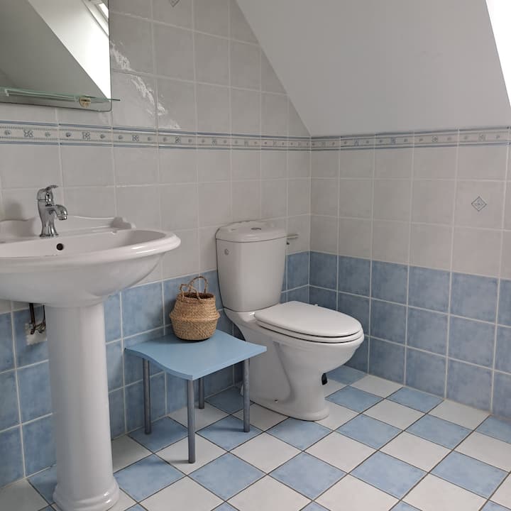 Chambre Bleue Vue Mer - Dol-de-Bretagne
