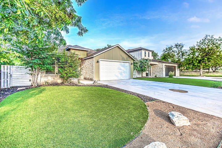 3bd Escape For 8 With Fire Pit & Patio, Near Lake - Marble Falls, TX