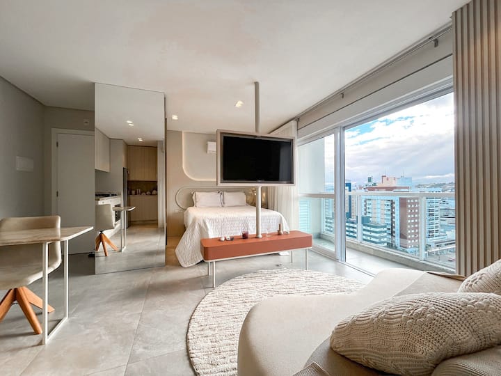 Oslo Studio | Your Refuge With A Panoramic View - Criciúma
