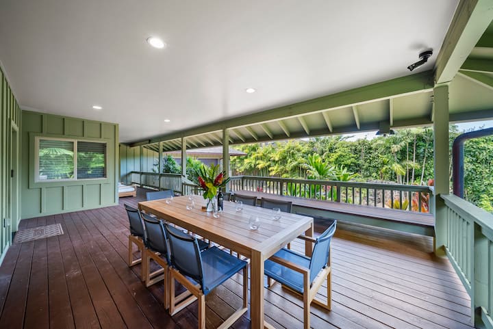 Kaunala Retreat: 4br + Sauna Near Beach - O‘ahu, HI