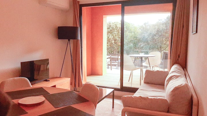 Pierre&vacances-app 4 Pers-1ch-vue Maquis-terrasse - Figari