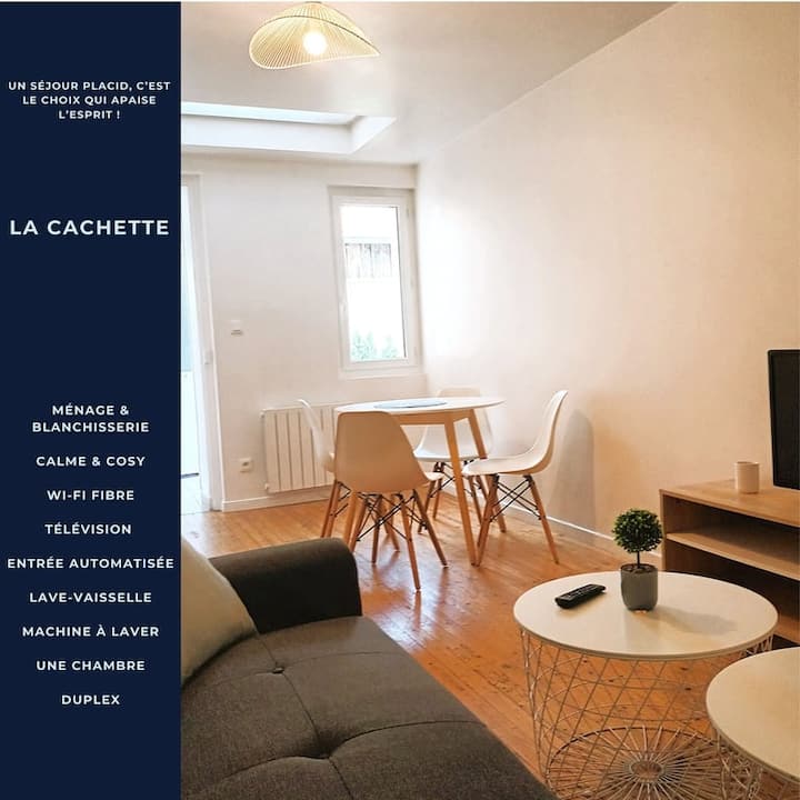 La Cachette - Maisonette - Wifi - Terrace - Tours