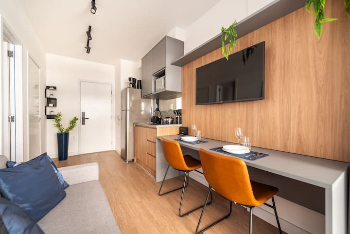 Beautiful Apt, Near V. Mariana & Sta Cruz Metro - São Paulo