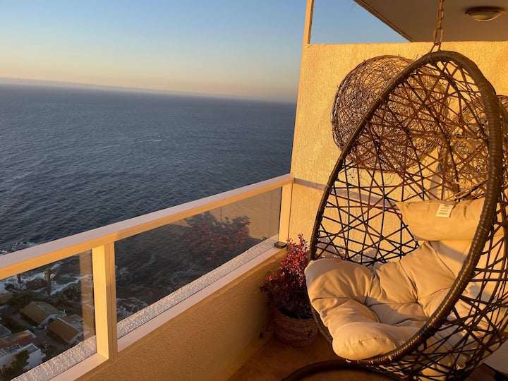 Rbk° Acogedor Departamento Con Vista Privilegiada - Concón