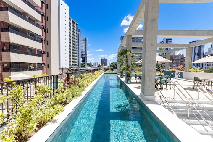 Tolive Riverside - Terrace With View By Carpediem - Recife