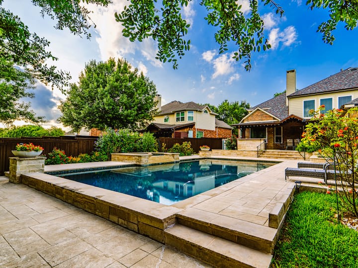 The Sapphire Sanctuary W/ Pool - Allen, TX