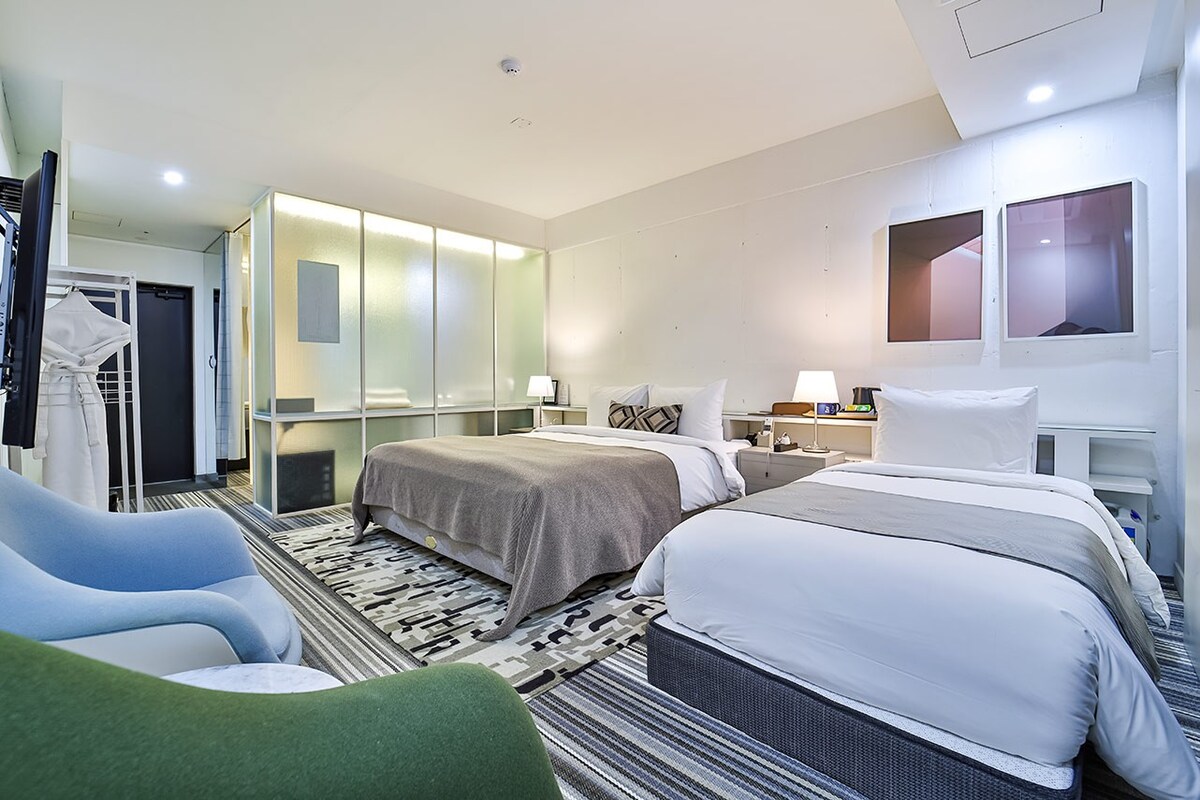 #Dongtan Station #Central Park #Großer Nähpark Standard Doppelzimmer ...