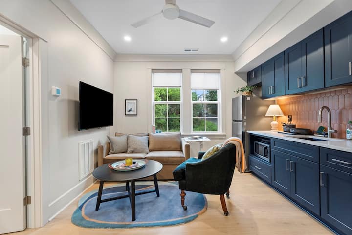Cozy 1br Retreat Near Dpac & Bulls Stadium - Durham, NC