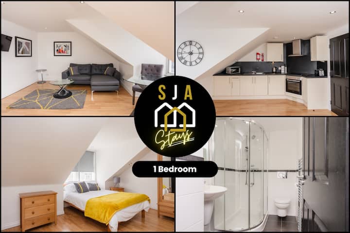 Dee Retreat 5 - Sja Stays - Modern 1 Bed Apart - Aberdeen