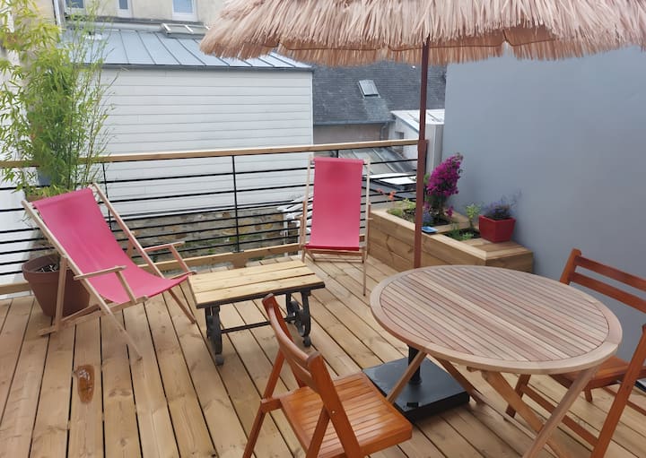 Appartement Terrasse - Morgat Plage - Crozon