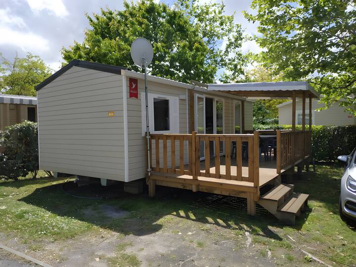 Mobil-home 4 Personnes, Climatisé - Gastes