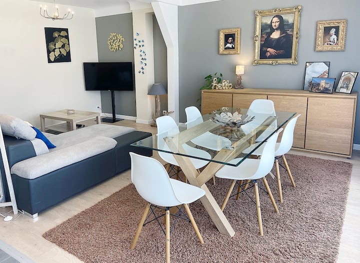 Chez Clém, Garage Privé Spacieux, Wifi, Netflix - Reims