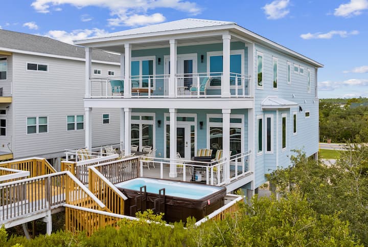 Tarpon Sound- Beachfront, Elevator, Pet Friendly - Cape San Blas, FL
