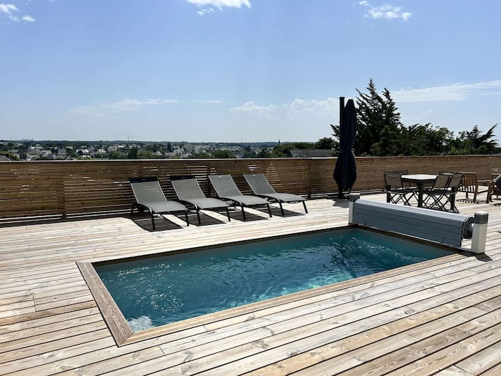 765 - Maison Moderne Avec Piscine Privative. - Erquy