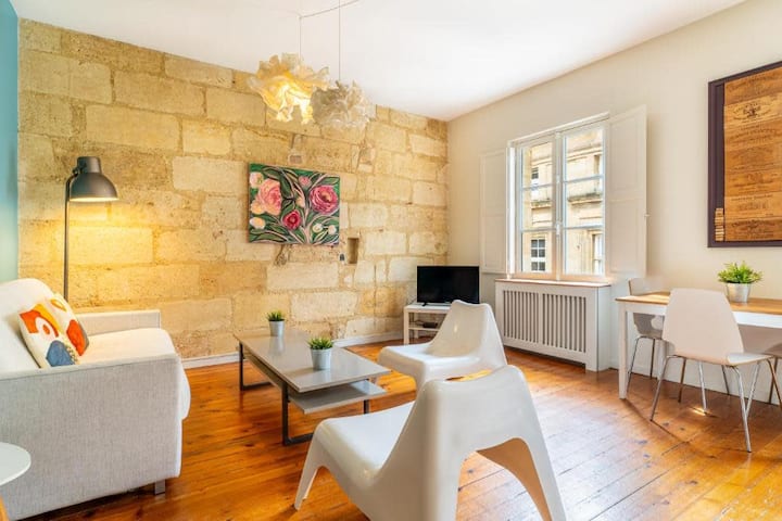 Bel Appartement Pour 4 Coeur Quartier Historique - Bordeaux