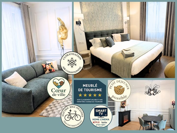 Veni Vedi Vichy 50m2 Climatisé Cœur De Ville - Vichy