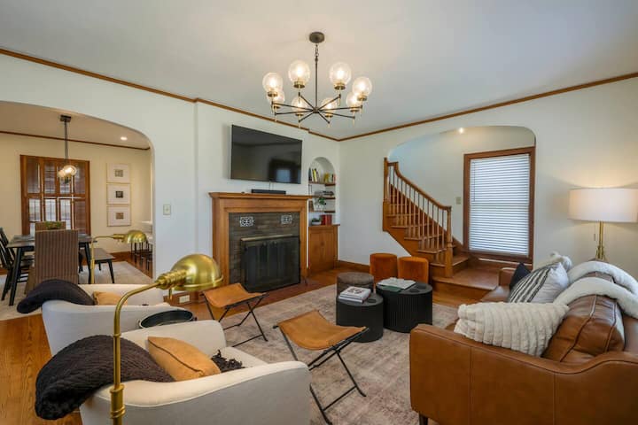 Riggs House Restored 1908 Home - Maquoketa Caves State Park, Maquoketa