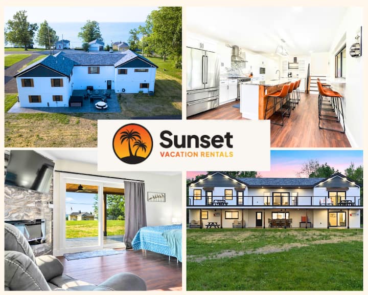 Luxe-lake Erie Views-gotl-sunset Grand Estate - Geneva-on-the-Lake, OH