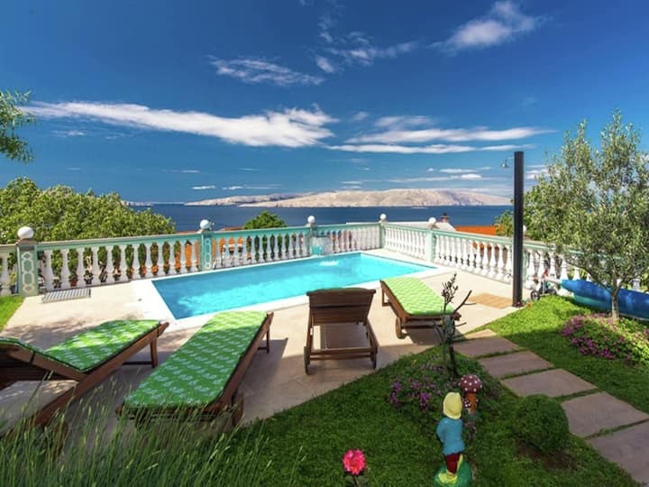 Appartement Avec Piscine Partagée - Senj