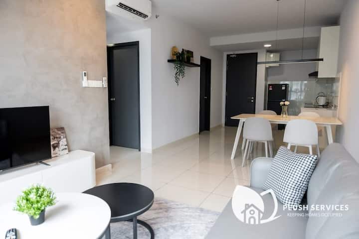 5mins To Funpark Gamuda & Skyline Luge @Gaia 1br - Rawang