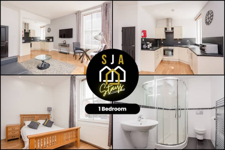 Dee Retreat 4 - Sja Stays - Modern 1 Bed Apartment - Aberdeen