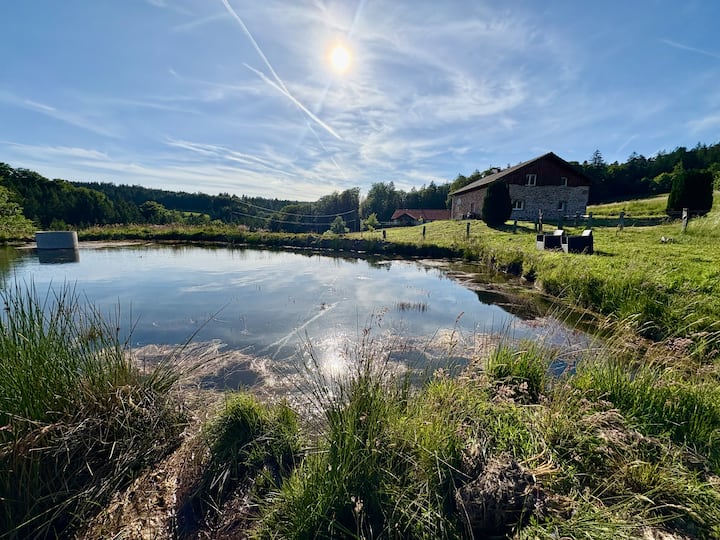 Gite Chez Mimile - Gite Avec éTang - Vosges