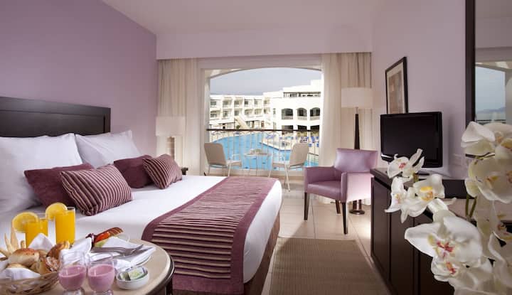 4 Pool-view Rooms | All-inclusive Fun, Shows & Spa - Scharm El-Scheich