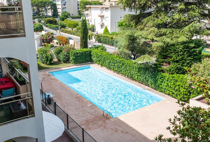 Appartement Avec Piscine Proche De La Mer - Cagnes-sur-Mer