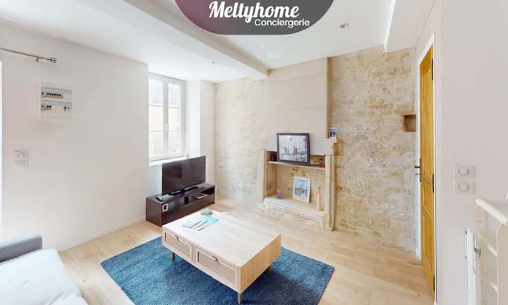 Maison De Charme En Pierre - Plage Luc-sur-Mer