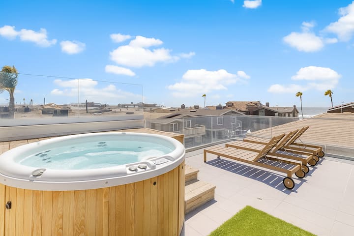 3br Ocean View | Rooftop, Hot Tub, Parking - Newport Beach, CA