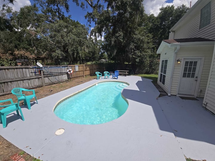Private Pool, Mins To Savannah-peachy Pied-Ã -terre - Skidaway Island, GA