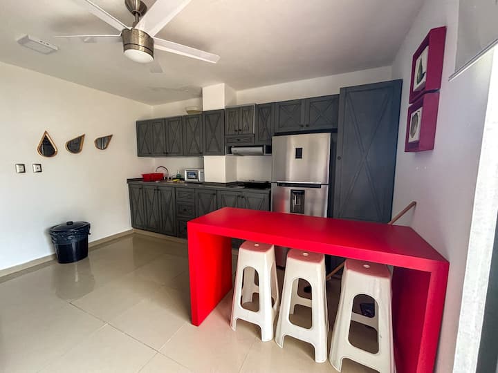 Alberca, Playa, Cocina, 2camas Tu Lugar Perfecto - Cancún