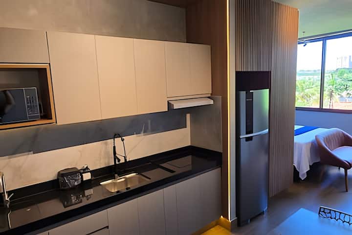 Studio Novo Wifi 200mb +Vaga (28) - São José do Rio Preto