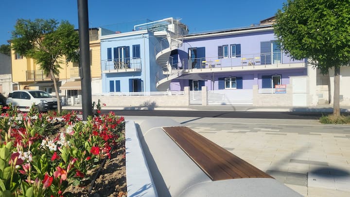 Fronte Mare Alba Chiara - P.terra - Ecosostenibile - Roseto Capo Spulico