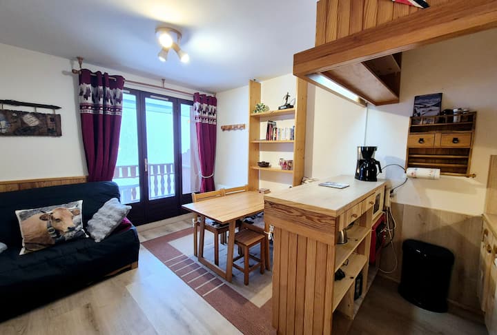 Charmant Studio Skis Aux Pieds Le Revard - Les Deserts