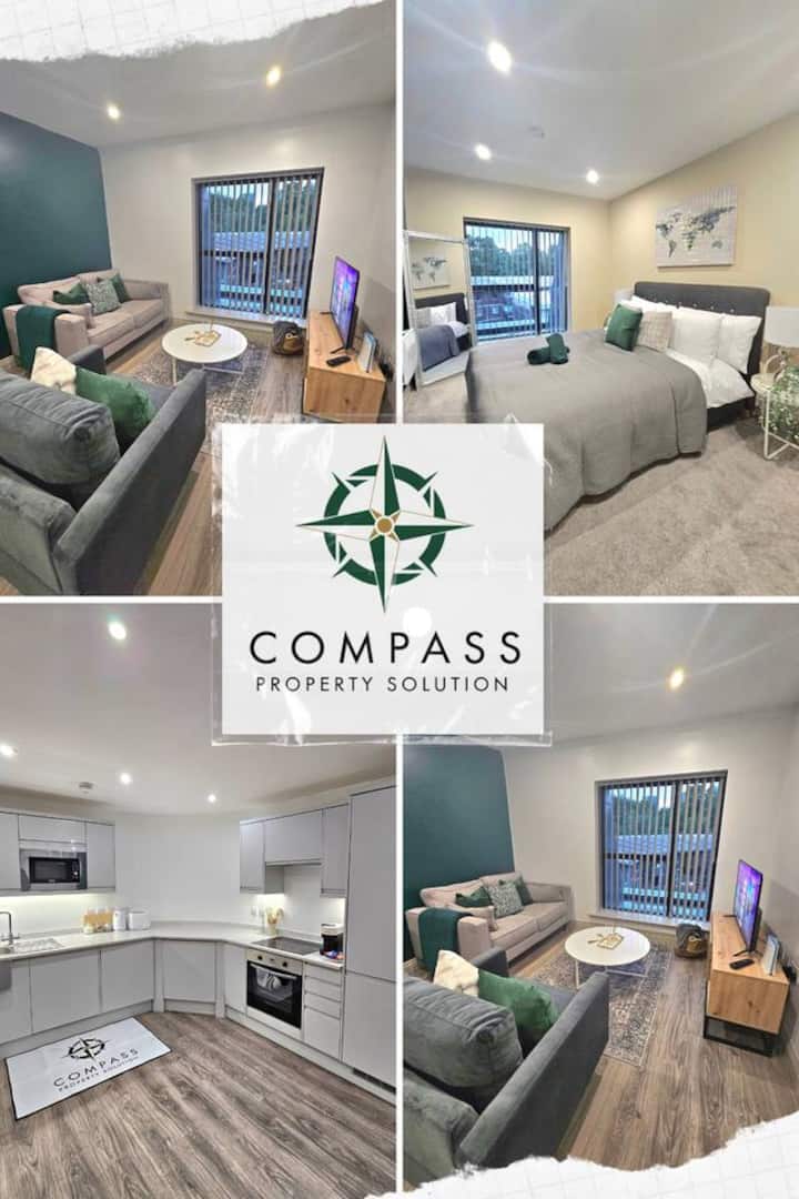 Modern Apartment By Leeds City Centre, Arena & Uni - Leeds