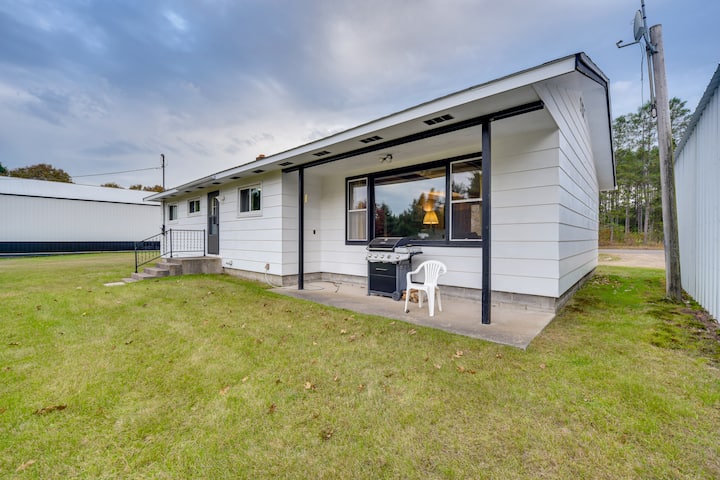 Fisher's Retreat: Hayward Home, Near Atv Trails! - Nelson Lake, WI