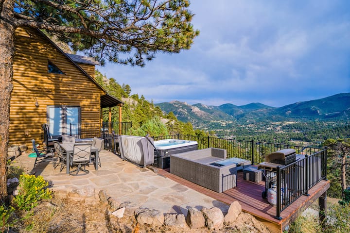 Best Views In Estes, Hot Tub, Deck And More! - Estes Park, CO