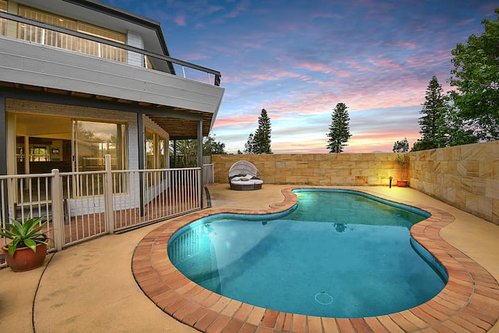 Pool | Fire Pit | Games Room | Views - Central Coast