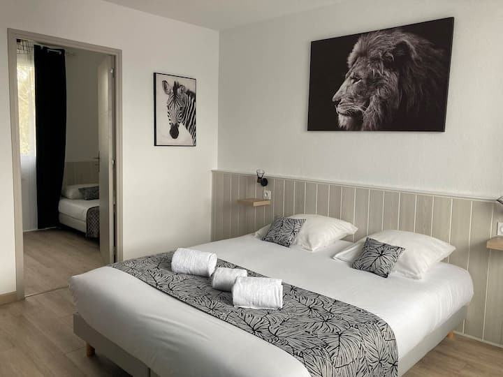 Suite De 2 Chambres Piscine - Tonneins