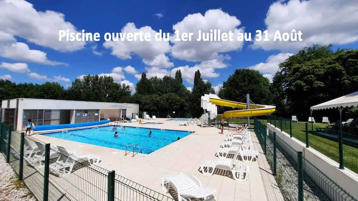 Chalet 4 éToiles - Piscine  - Ccbahgg - Parthenay