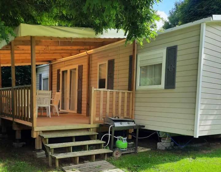Zecamping 4* Mobil Home 40m² Piscine - Parthenay