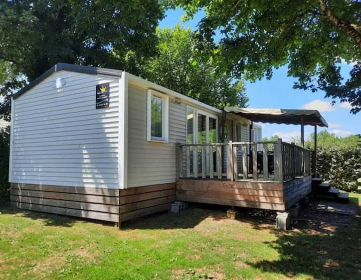 Zecamping 4 éToiles Mobil Home 37m² Piscine - Parthenay